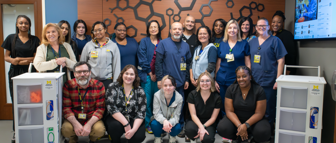 Department of Pathology - Phlebotomy Takes Flight